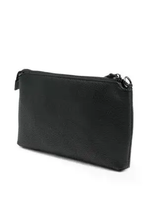 LA CARRIE Crystal-embellished Leather Cross Body Bag