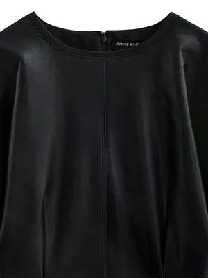 ANINE BING Zelie Dress Recycled Leather