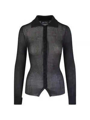 DONDUP Erotica Ribbed-knit Shirt