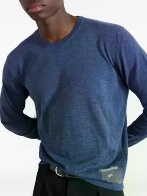 MAISON MARGIELA Patch-detail Crew-neck Sweater