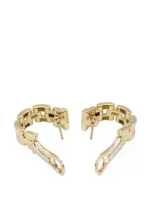 Cartier 2010s Maillon Panthère Diamond Earrings