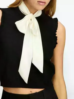 Cinq À Sept Chiara Ruffled Bow-tie Blouse
