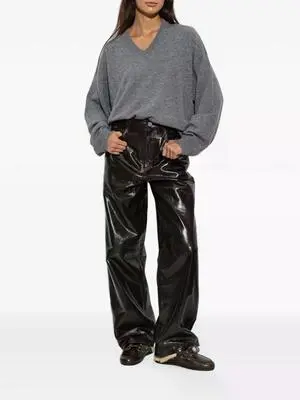 GESTUZ Gzmanzi V-neck Sweater - Grey