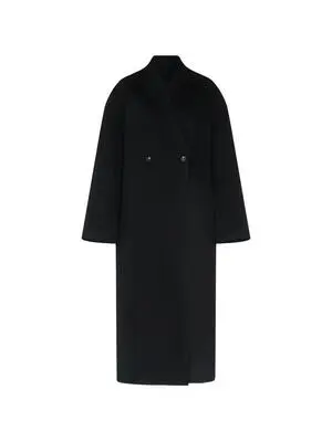 Loulou De Saison Aris Double-breasted Coat - Black