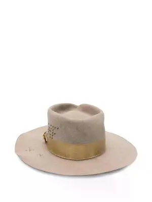 Nick Fouquet Almeria Stud-embellished Hat