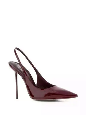 Paris Texas Lidia Slingback Pumps - Red