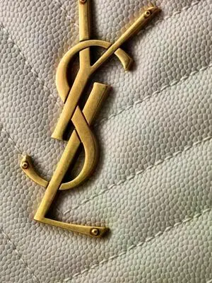 Saint Laurent Vinyle Round Camera Bag Matelasse Chevron Leather Crossbody Bag
