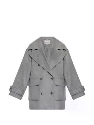 Munthe Vetch Double-breasted Coat - Grey