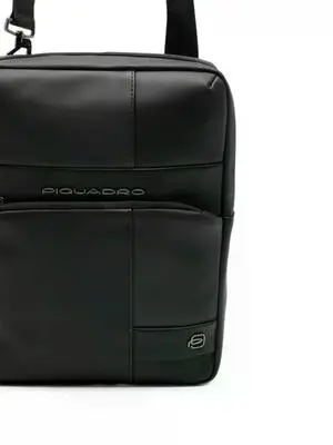 PIQUADRO Logo-plaque Messenger Bag
