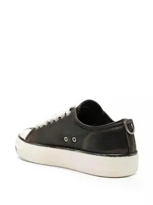 REPRESENT Distressed Leather Sneakers