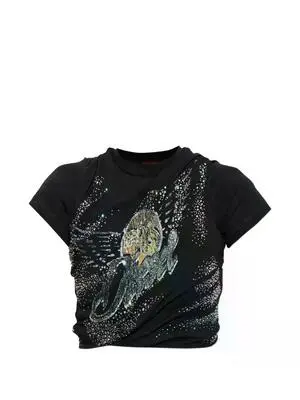 DIESEL® T-wincy Rhinestone-embellished Top