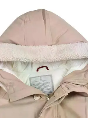 Brunello Cucinelli Quilted Shearling-lined Parka Jacket