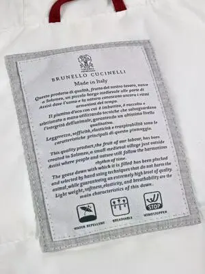 Brunello Cucinelli Quilted Shearling-lined Parka Jacket