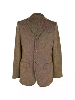 Ralph Lauren Rugby Herringbone Blazer - Brown