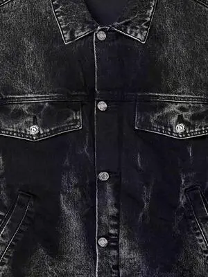 PURPLE BRAND Tie-dye Denim Jacket