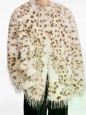 Loulou De Saison Faux-fur Collarless Coat