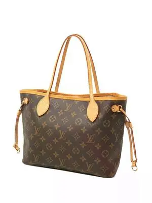 LOUIS VUITTON 2008 Monogram Neverfull Pm Tote Bag - Brown