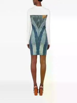 Moschino Printed Stretch Cotton Jersey Dress
