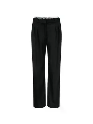 Loulou De Saison Saul Lace-trim Pleated Trousers
