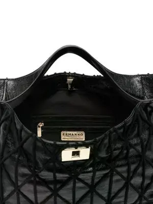 ERMANNO FIRENZE Large Quilted Shoulder Bag