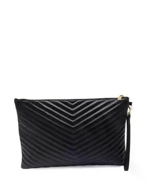 Saint Laurent Cassandre Matelassé Clutch Bag