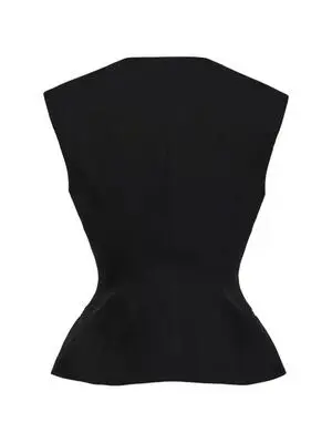 Magda Butrym Peplum Sleeveless Vest