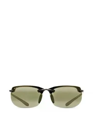 Maui Jim Banyans Rimless Sunglasses - Black