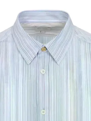 Paul Smith Slim-fit Light 'signature Stripe' Cotton Shirt