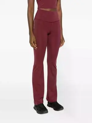 ANINE BING Logo-print Flared Leggings