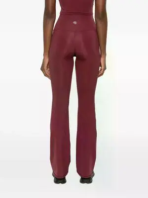 ANINE BING Logo-print Flared Leggings