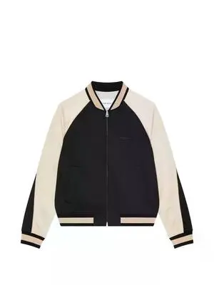 Givenchy Logo-embroidered Bomber Jacket - Black