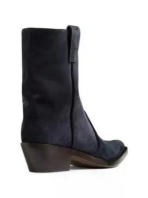 Khaite Clive Ankle Boots - Blue