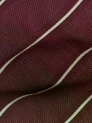 Boggi Milano Tie Jacquard Striped-motif In Silk