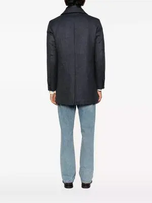 MOORER Button-fastening Coat