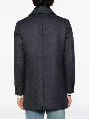 MOORER Button-fastening Coat