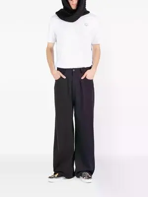 SOCIETE ANONYME Red Cross Wide-leg Trousers