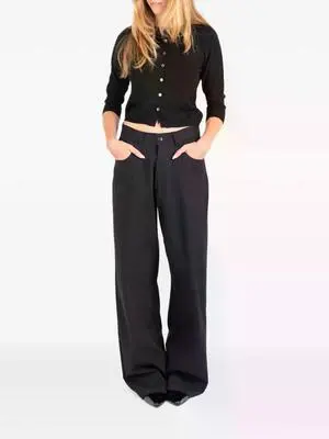 SOCIETE ANONYME Red Cross Wide-leg Trousers