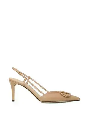 Valentino Garavani Vlogo Signature Slingback Pumps