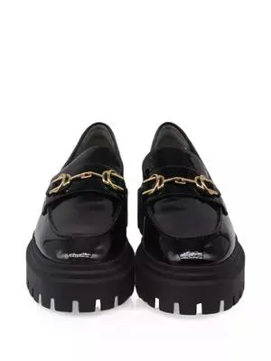 STUART WEITZMAN Owen Buckled Lug Loafers
