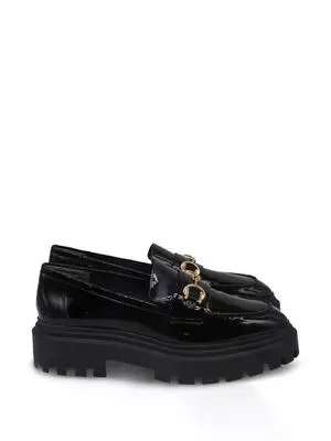 STUART WEITZMAN Owen Buckled Lug Loafers