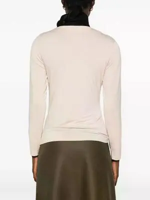 VELA SHOP Round-neck Long-sleeve Top