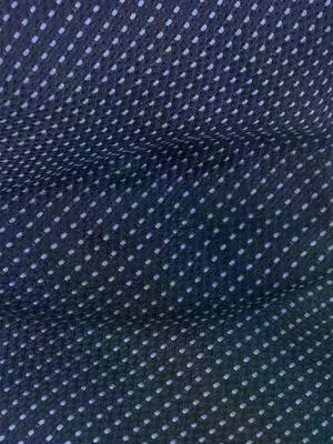 Boggi Milano Tie Jacquard Micro Polka Dot Pattern Silk