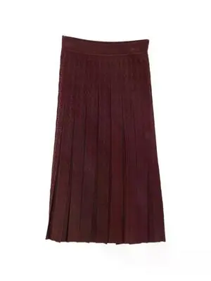 Tory Burch T Monogram Jacquard Skirt