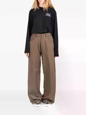 SOCIETE ANONYME Red Cross Straight-leg Trousers