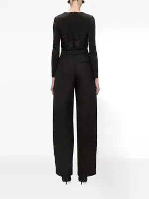 NISSA Lace Insert Bodysuit