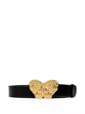 Valentino Garavani Butterfly-buckle Leather Belt
