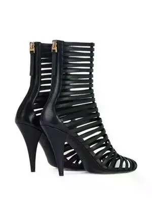 Givenchy Cage Ankle Boots In Leather