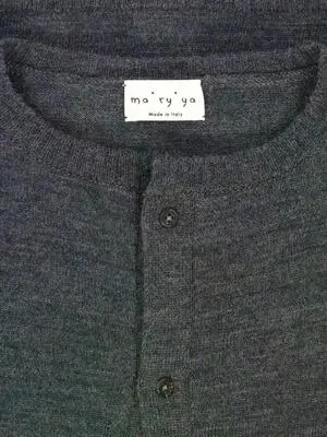 MA'RY'YA Button-up Patch-pocket Cardigan