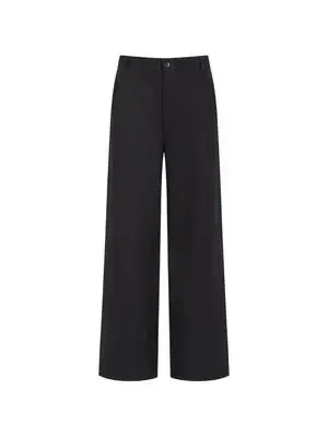 SOCIETE ANONYME Wide-leg Trousers - Black