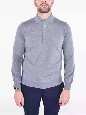 KANGRA Long-sleeve Polo Shirt